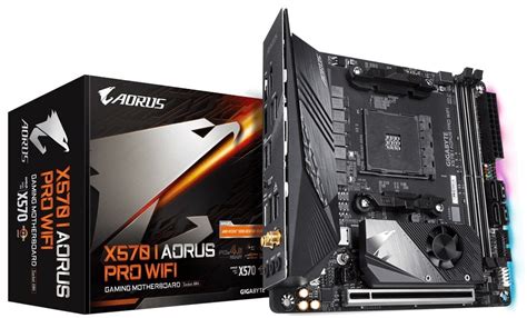 Gigabyte X570 I Aorus Pro Wifi Amd Am4 X570 Mini Itx Desktop Motherboard Wootware