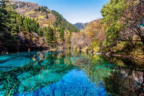 Jiuzhaigou Faszinierender Nationalpark Im Westen Chinas