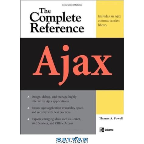 خرید و قیمت دانلود کتاب Ajax The Complete Reference ترب
