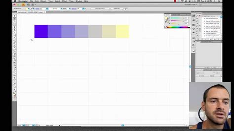 Color Arrays Tutorial On Blend Tool In Adobe Illustrator Youtube