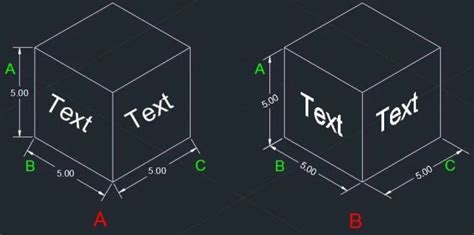 How To Make Isometric Text And Dimension In Autocad