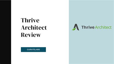 Thrive Architect Review 2024 Is It Worth The Hype