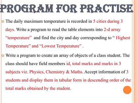 Arrays In Java Pptx Databases Computer Software And Applications