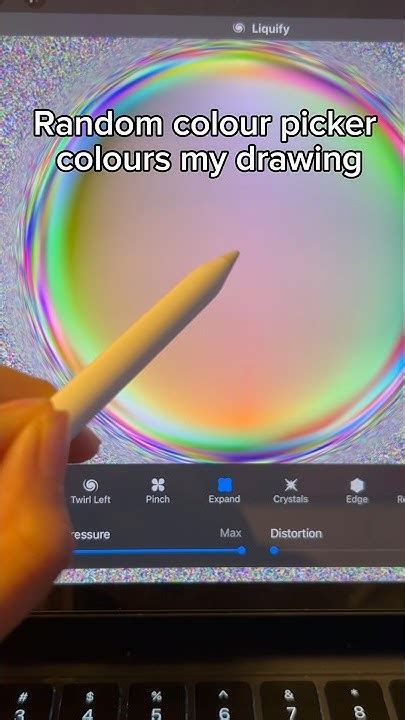 Random Colour Picker Colours My Drawings 🎨 Shorts Drawing Digitalart Colorpicker Procreate