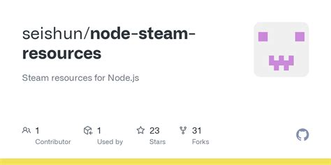 Github Seishunnode Steam Resources Steam Resources For Nodejs