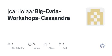 Github Jcarriolaabig Data Workshops Cassandra