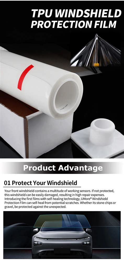 Custom High Hydrophobic Sand Proof Self Healing Tpu Film