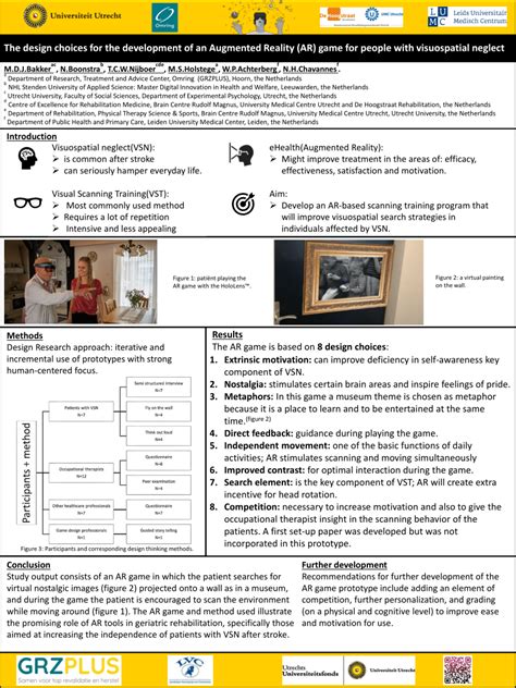 Pdf The Design Choices For The Development Of An Augmented Reality Ar Game For People With
