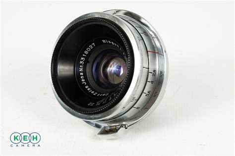 Zeiss 35mm F28 Biogon T Jena Pre War Lens For Contax Rangefinder