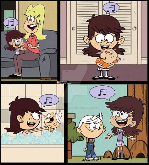 Lunas Singing Memories By Firstdrellspectre On Deviantart Loud House Characters Loud House