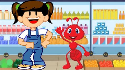 Formiguinha Fui Ao Mercado MÚsica Infantil Youtube