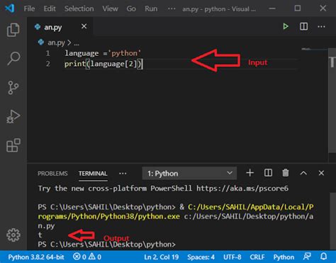 Python String Indexing