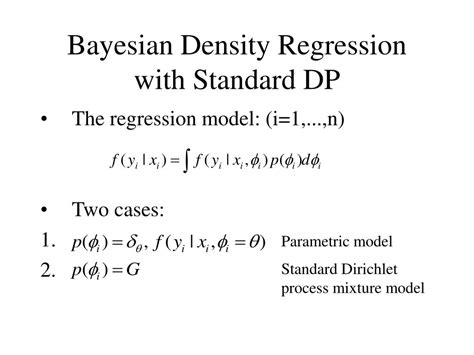 Ppt Spatial Bayesian Density Regression And Mixture Modeling