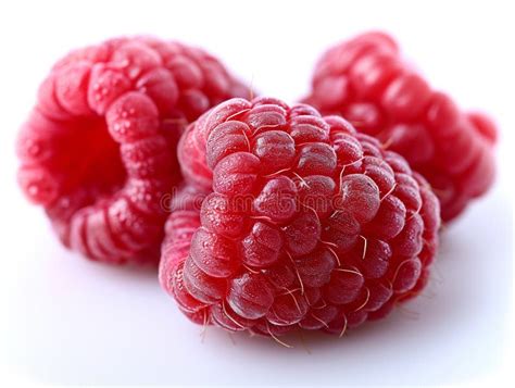Sweet Raspberry With Green Leaves Generative Ai Stock Illustration Illustration Of Tasty