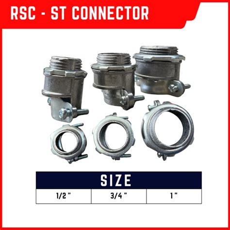 Rsc Straight Connector Rigid Steel Conduit Fittings Available Size 12 34 And 1 Sold