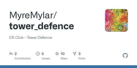 GitHub MyreMylar Tower Defence CS Club Tower Defence