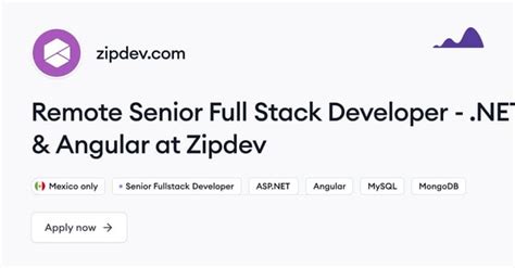 🤠 Zipdev Is Hiring A Remote Senior Full Stack Developer Net And Angular Rhimalayasapp
