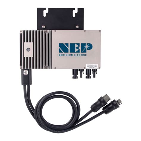 Nep Bdm 600x Installation And Operation Manual Pdf Download Manualslib