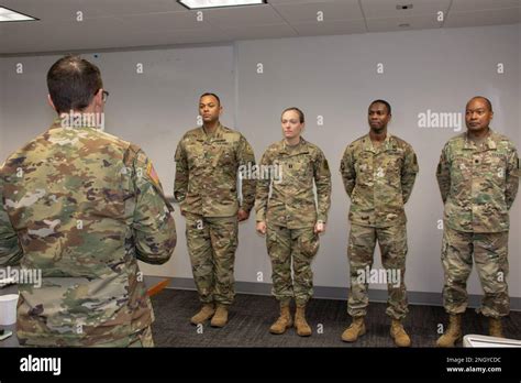 The Adjutant General Of The Us Army Bg Gregory Johnson Presents