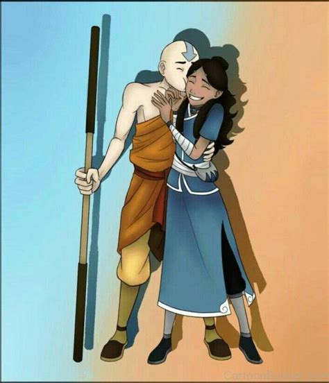 Avatar Characters Aang And Katara