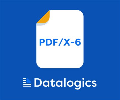 Datalogics Adds Pdfx 6 Support For Adobe Pdf Library Pdf Association