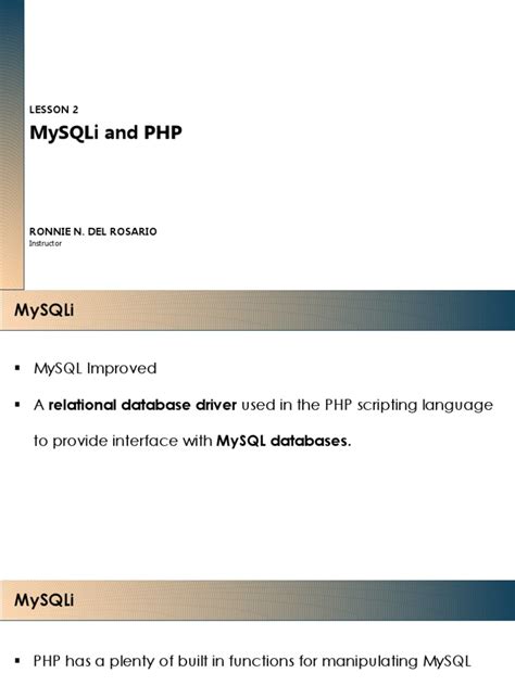 2 php and mysqli pdf php hypertext