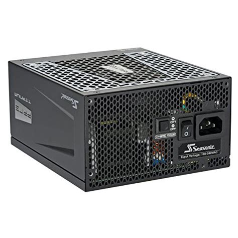 Seasonic Prime 850 Titanium, 80+ Titanium Certified 850W Full Modular ...