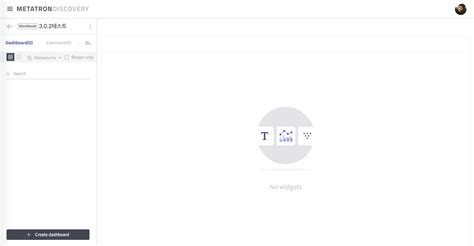 screen breaks when there is no dashboard · issue 222 · metatron app