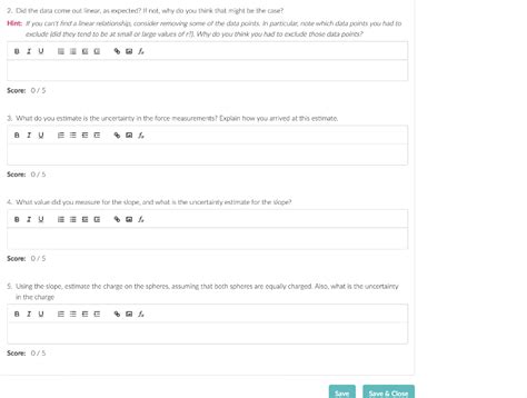 Solved • Saved 1 Use This Data Table And Graph To Collect