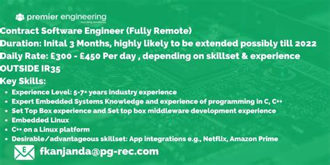 Frank Kanjanda On Linkedin Outsideir35 Embeddedsoftware