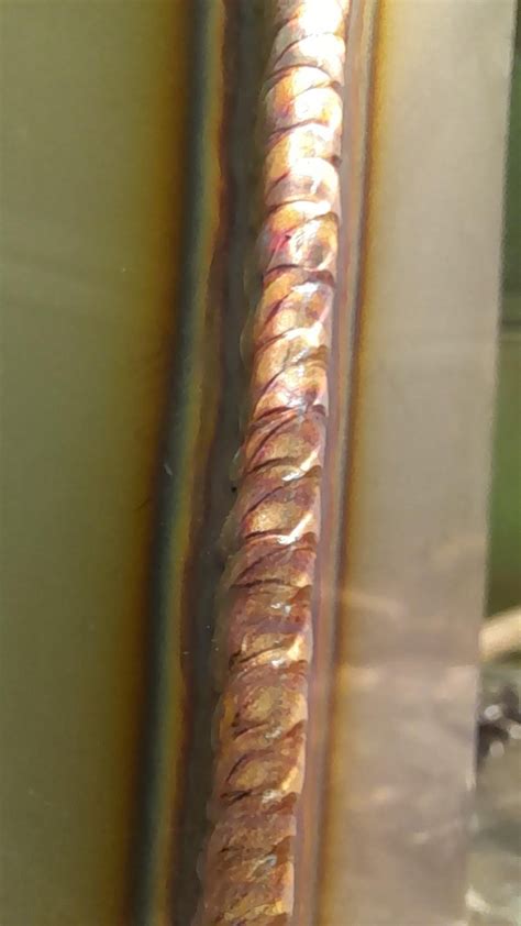 What Causes This Weird Pattern On My Weld Rwelding