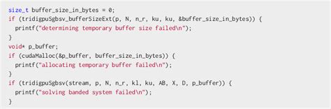 Tridigpu A Gpu Library For Block Tridiagonal And Banded Linear Equation Systems Acm