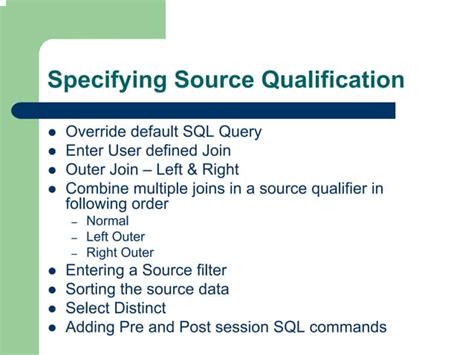 4 Informatica Transformation Types Sq And Exp Pdf Databases
