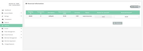 Reversal Transaction