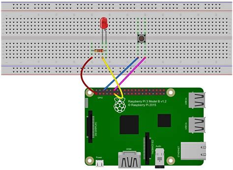 【lesson3】タクトスイッチを使ったledのコントロール Controlling An Led With A Button