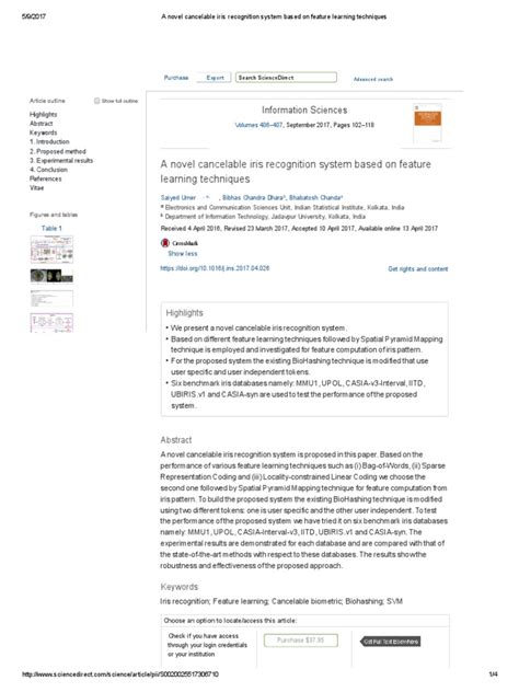 A Novel Cancelable Iris Recognition System Based On Feature Learning