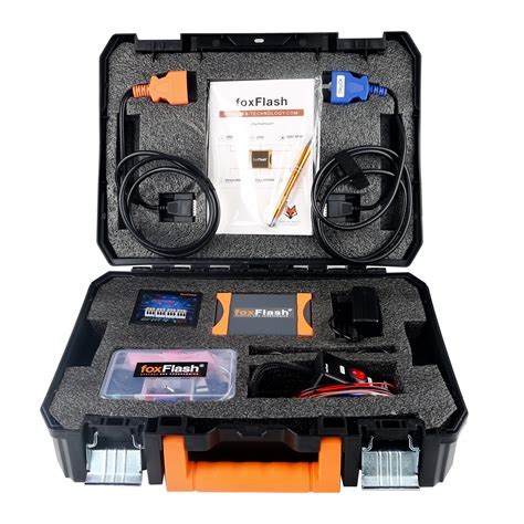 Foxflash Chip Tuning Tool Ecu Programmer With Free Damos Supports Vr Reading Auto Checksum And