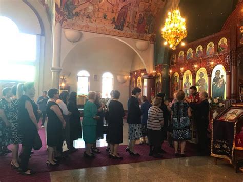 Света Божествена Литургија во храмот „Свeти Георгиј и Пресвета Богородица“ во Епинг Мелбурн