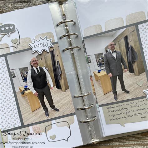 Conversation Bubbles Tn Layout Stamped Treasures