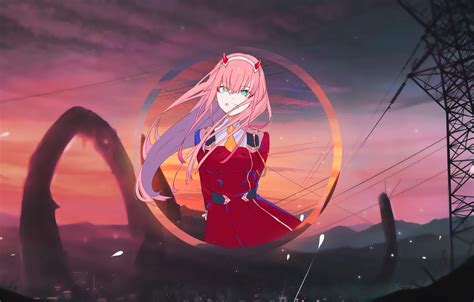 Обои Аниме Anime Аниме девушка Darling In The Franxx Милый во Франксе картинки на рабочий