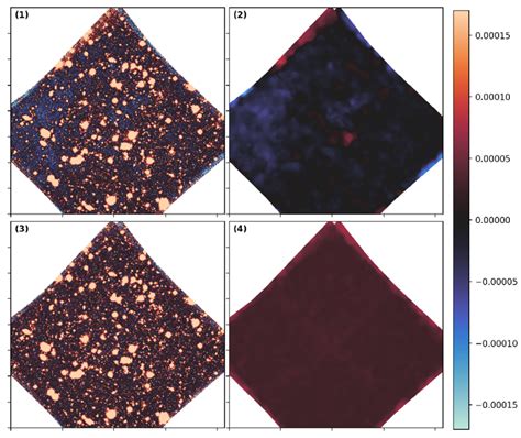 Fig A2 Example Background Subtraction Of The Psf Matched F775w