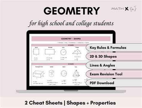 Geometry Cheat Sheet