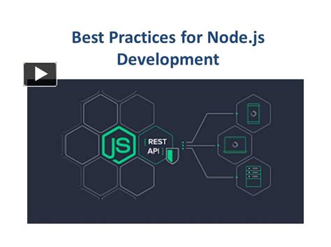ppt best practices for node js development powerpoint presentation