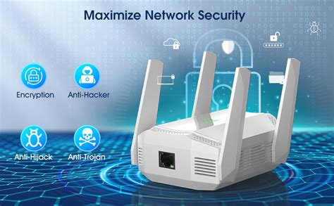Ax3000 Wifi 6 Extender Dual Band Wifi Extender Signal