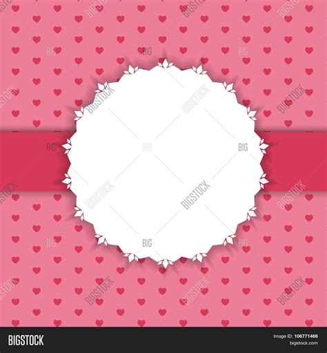 Retro Frame On Cute Vector And Photo Free Trial Bigstock