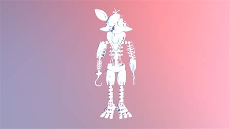 Ignited Foxy 3d Model By Leonardolino2008 8ef60ab Sketchfab