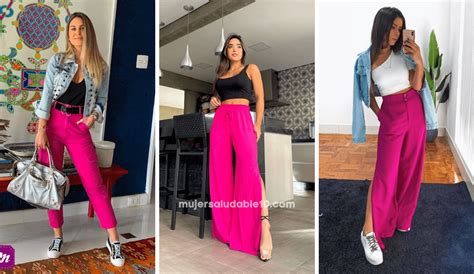 10 Formas De Combinar Un Pantalón Color Magenta Mujer Saludable 10 Todo Para La Mujer Moderna
