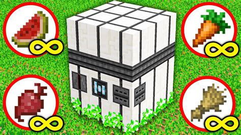 Я Построил БЕСКОНЕЧНУЮ ФЕРМУ РАСТЕНИЙ в Бесконечном Майнкрафт Youtube