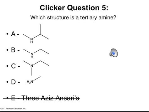 Solved Which Structure Is A Tertiary Amine A C D