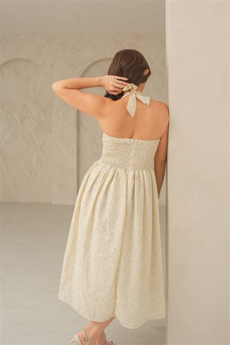 Alice Yellow Floral Way Dress Limited Edition Hey Candy